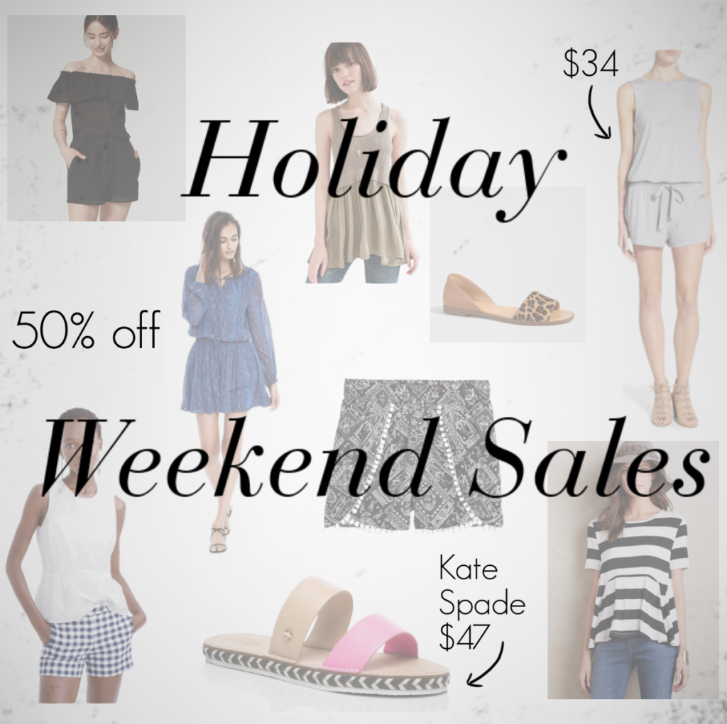 Friday Favorites: Holiday Weekend Sales | MrsCasual