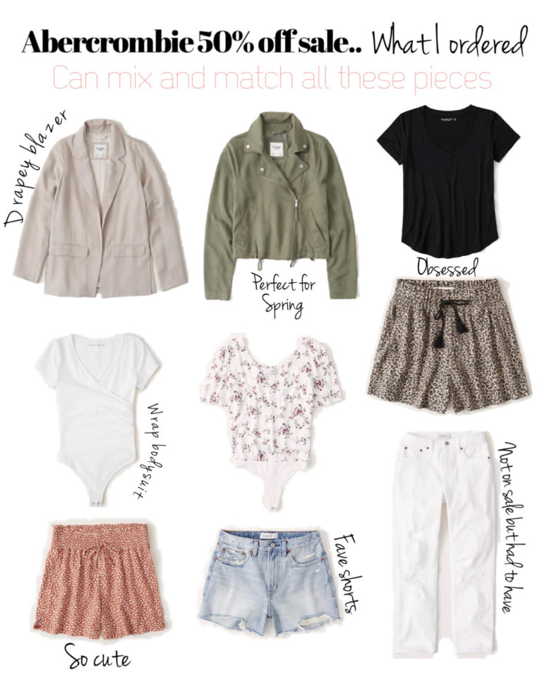 What I Bought from the Abercrombie Sale + 6 Ways to Wear it | MrsCasual
